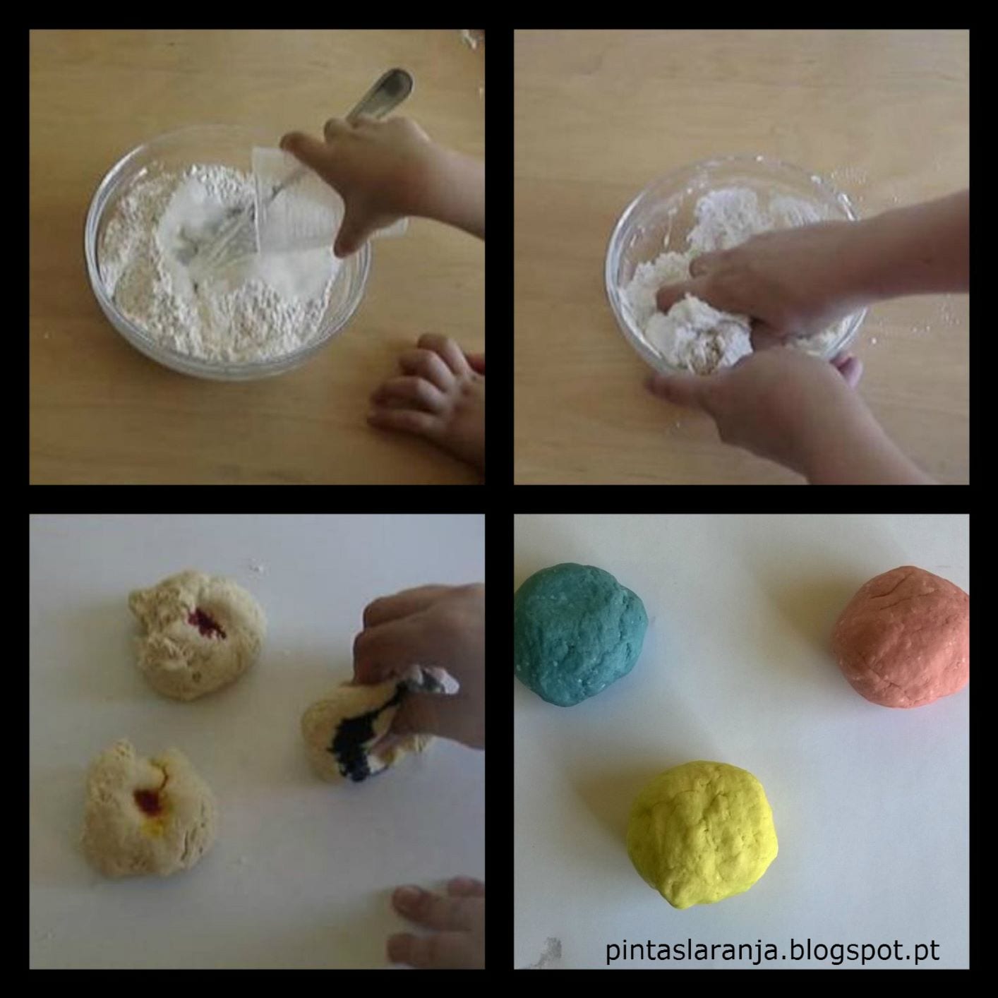 Como fazer plasticina caseira em casa - Pumpkin.pt