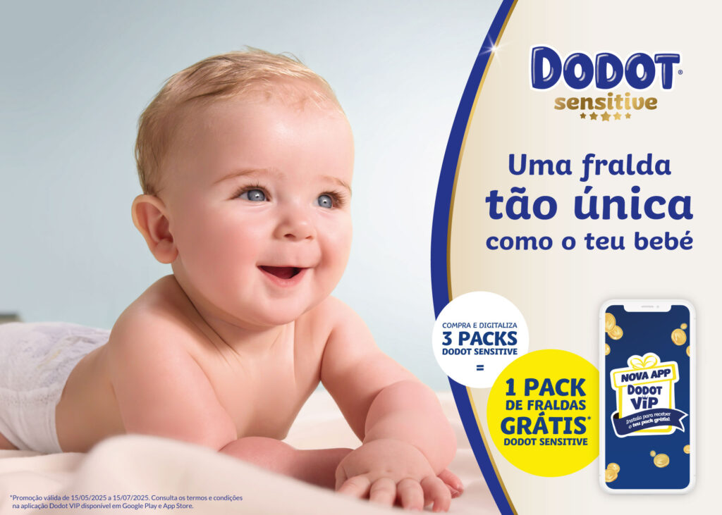 Troquem fraldas por recompensas com Dodot VIP! - Pumpkin.pt