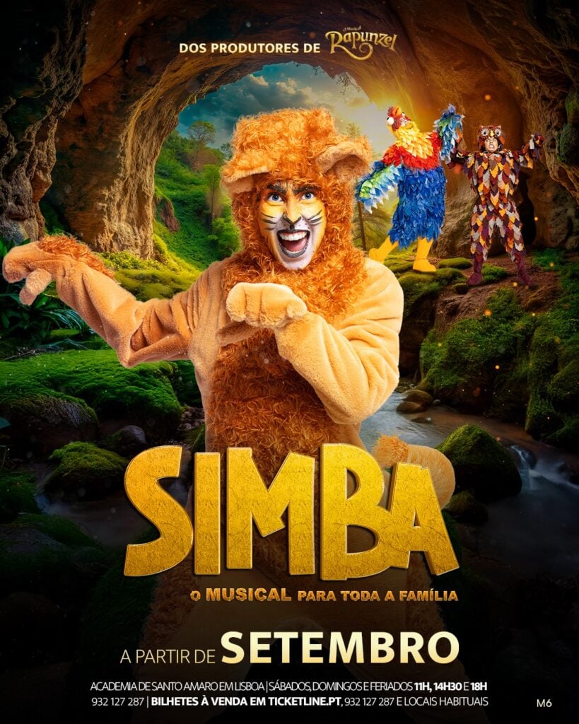 Peça de Teatro Simba: o Musical em Lisboa - Pumpkin.pt