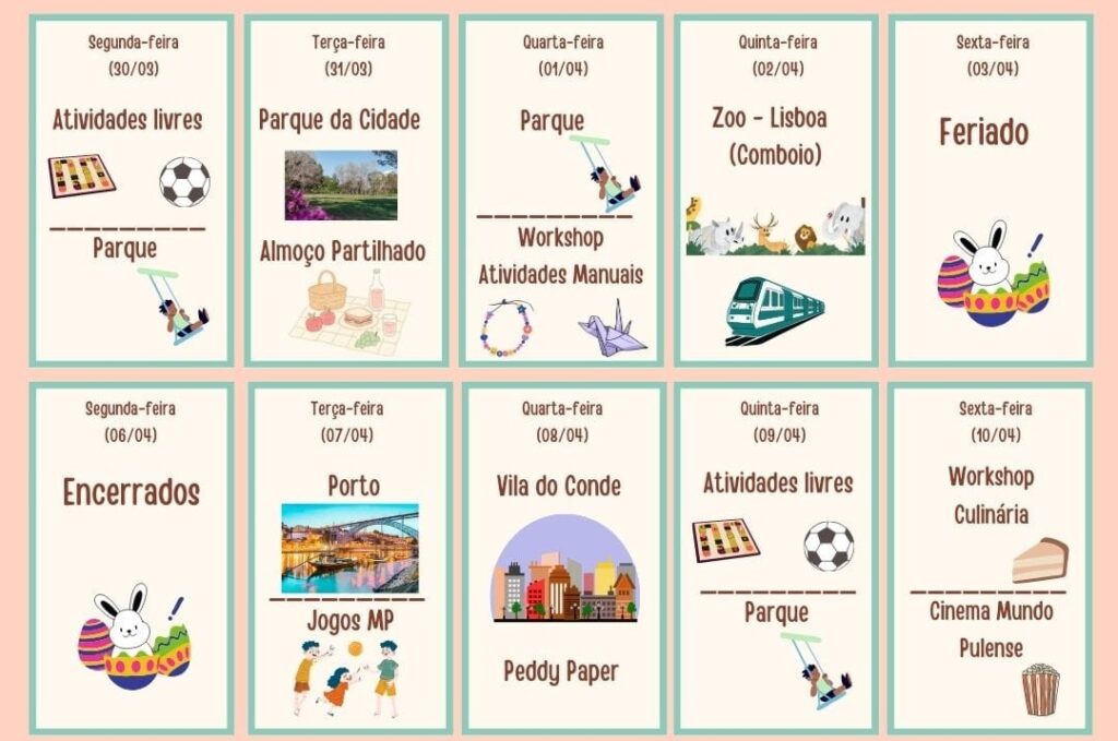 ATL Férias na Maia - Páscoa incrível com os melhores passeios - Pumpkin.pt