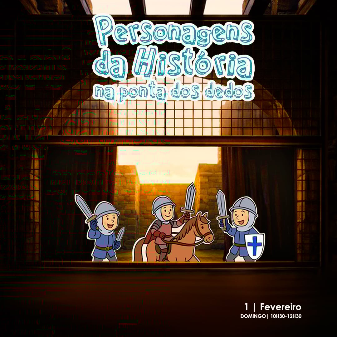 Personagens da História na ponta dos dedos - Pumpkin.pt